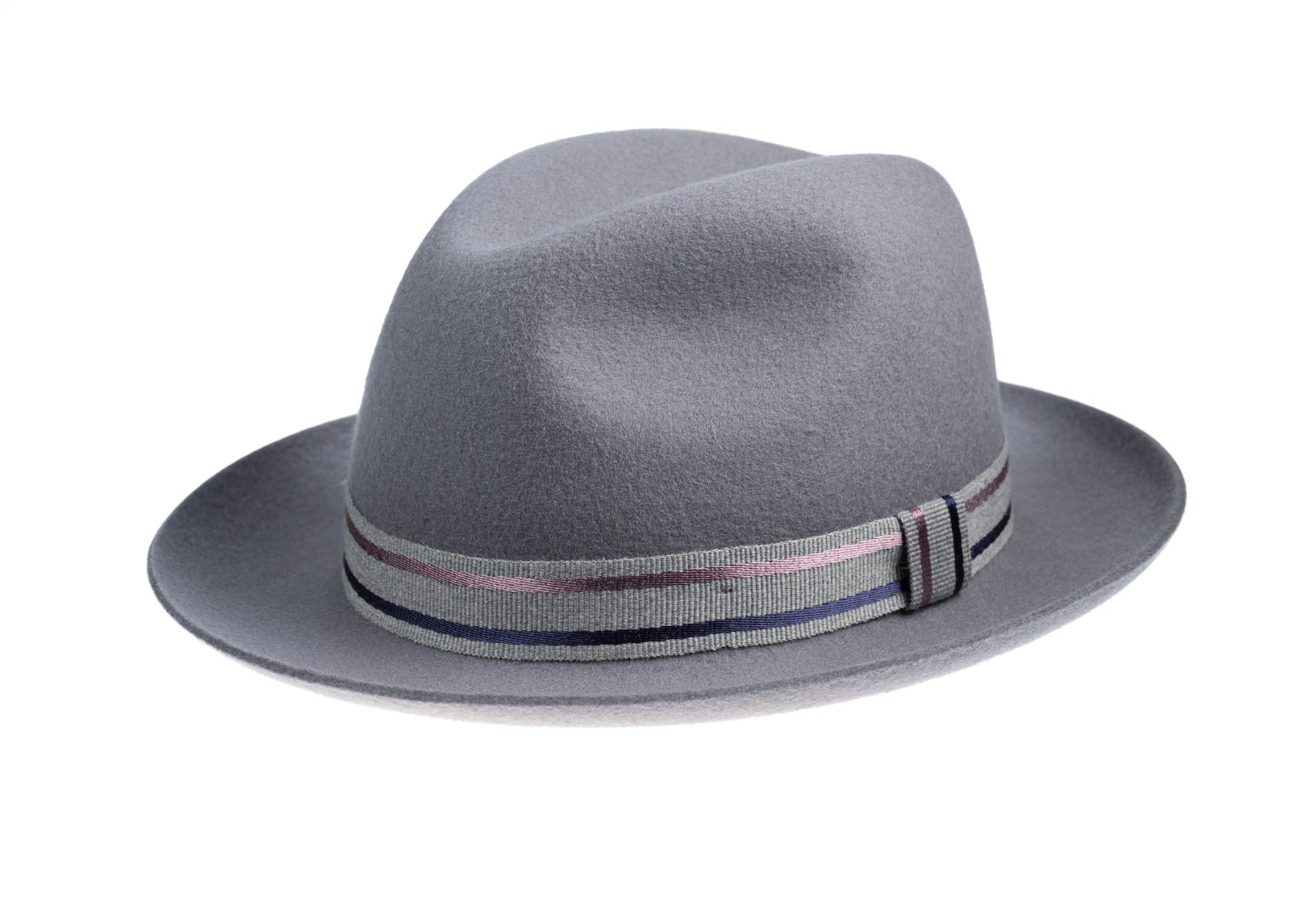 Light Grey Felt Fedora – ChristysHats